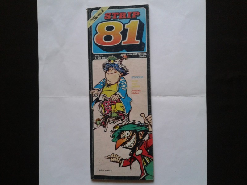 Strip 81 br 29 iz 1981 god