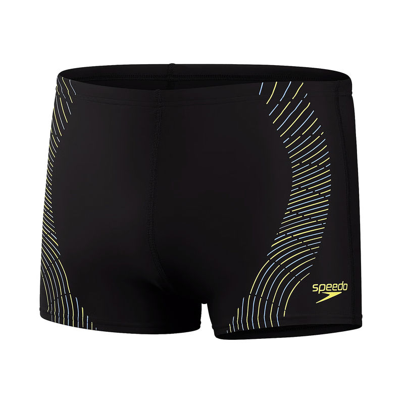 MUŠKI KUPAĆI SPEEDO TECH PRINT ASHT AM BLACK/YELLOW