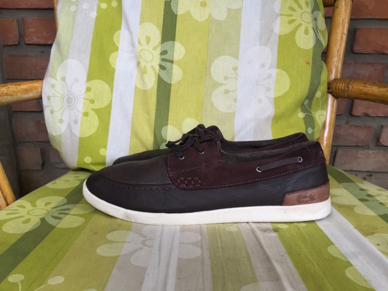 Original Lacoste kozne mokasine