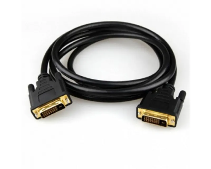FAST ASIA Kabl DVI-D Dual Link - DVI-D Dual Link M/M 1.8m feritno jezgro crni