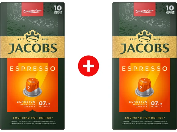 Jacobs Kapsule 1+1 Espresso Classic 7