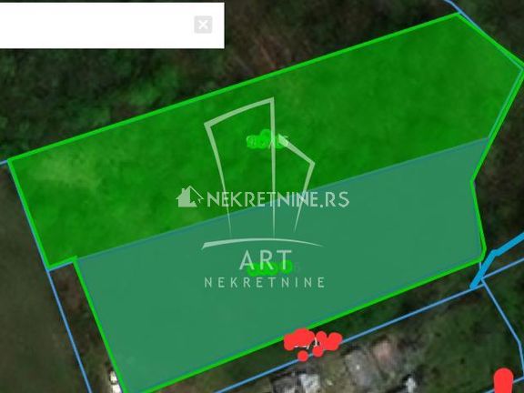 Plac Trešnja, građevinsko zemljište 27,5 ari ID#9611