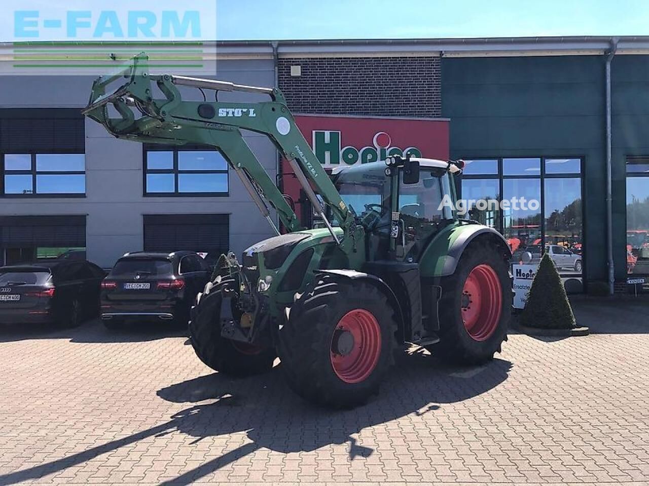 Fendt 714 vario traktor točkaš