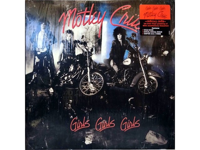 Motley Crue - Girls Girls Girls (novo)