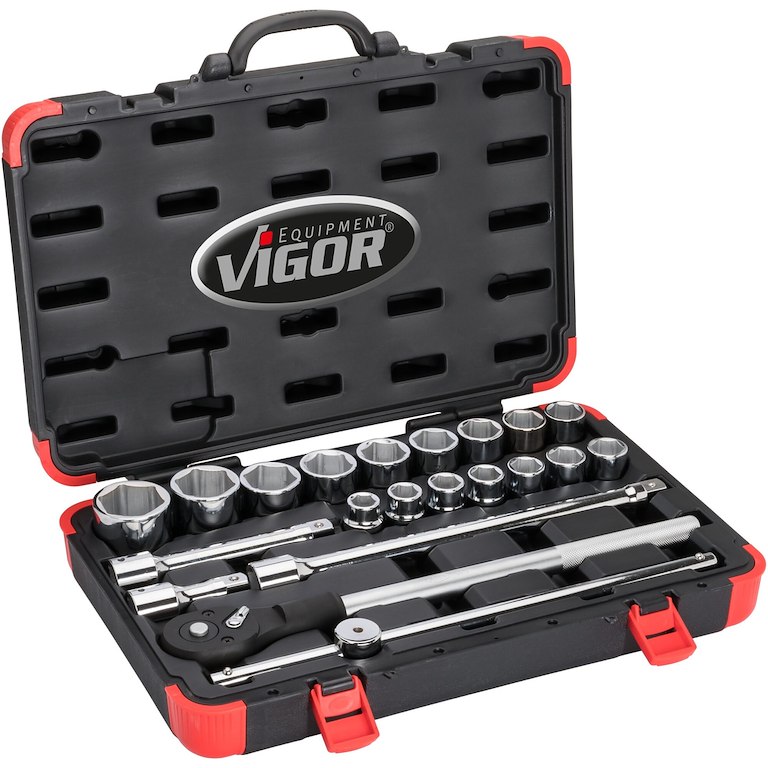 SET GEDORA 3/4″ 21 kom VIGOR
