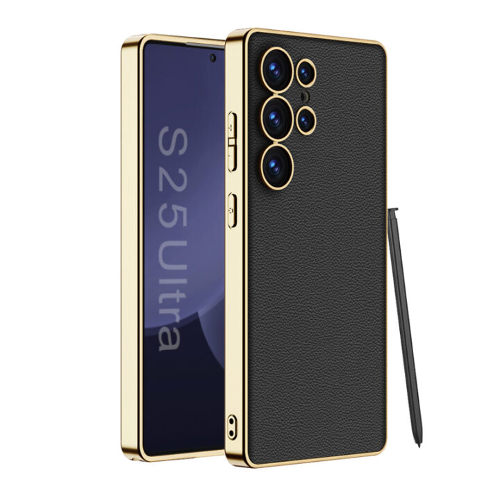 FUTROLA S GOLD LINE ZA SAMSUNG S938B GALAXY S25 ULTRA 5G CRNA (GKK CASE)