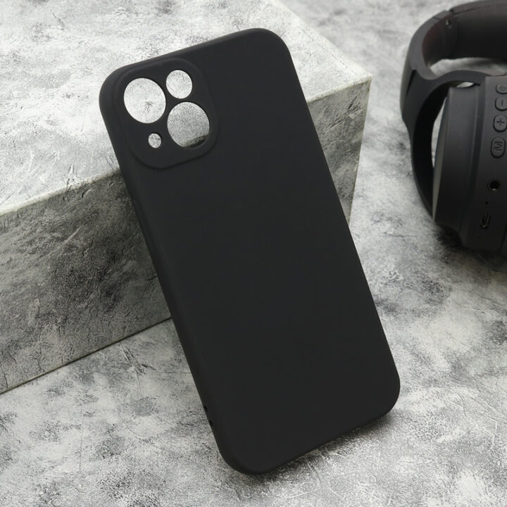 FUTROLA VELVET TOUCH ZA IPHONE 13 (6.1) CRNA