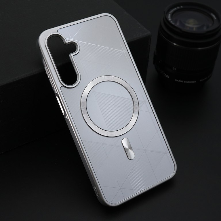 Futrola ZEN SHIELD MagSafe za Samsung A256B Galaxy A25 5G srebrna