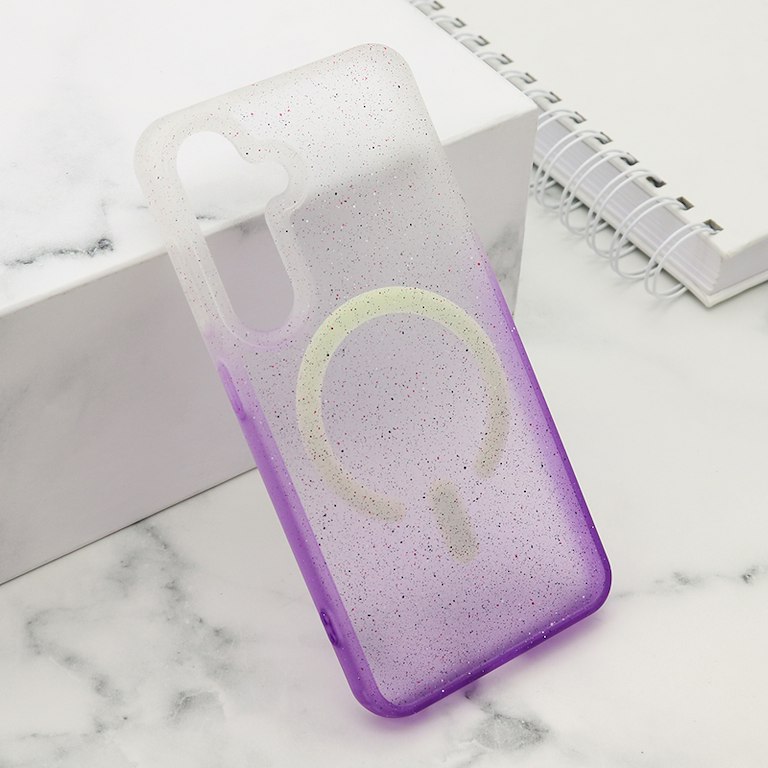Futrola Starlight MagSafe za Samsung S921B Galaxy S24 5G ljubicasta