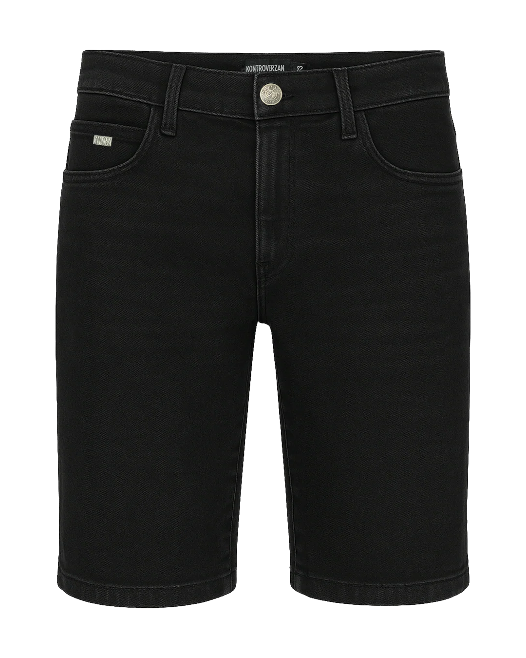 JEANS BERMUDE - BLACK - SLIM FIT