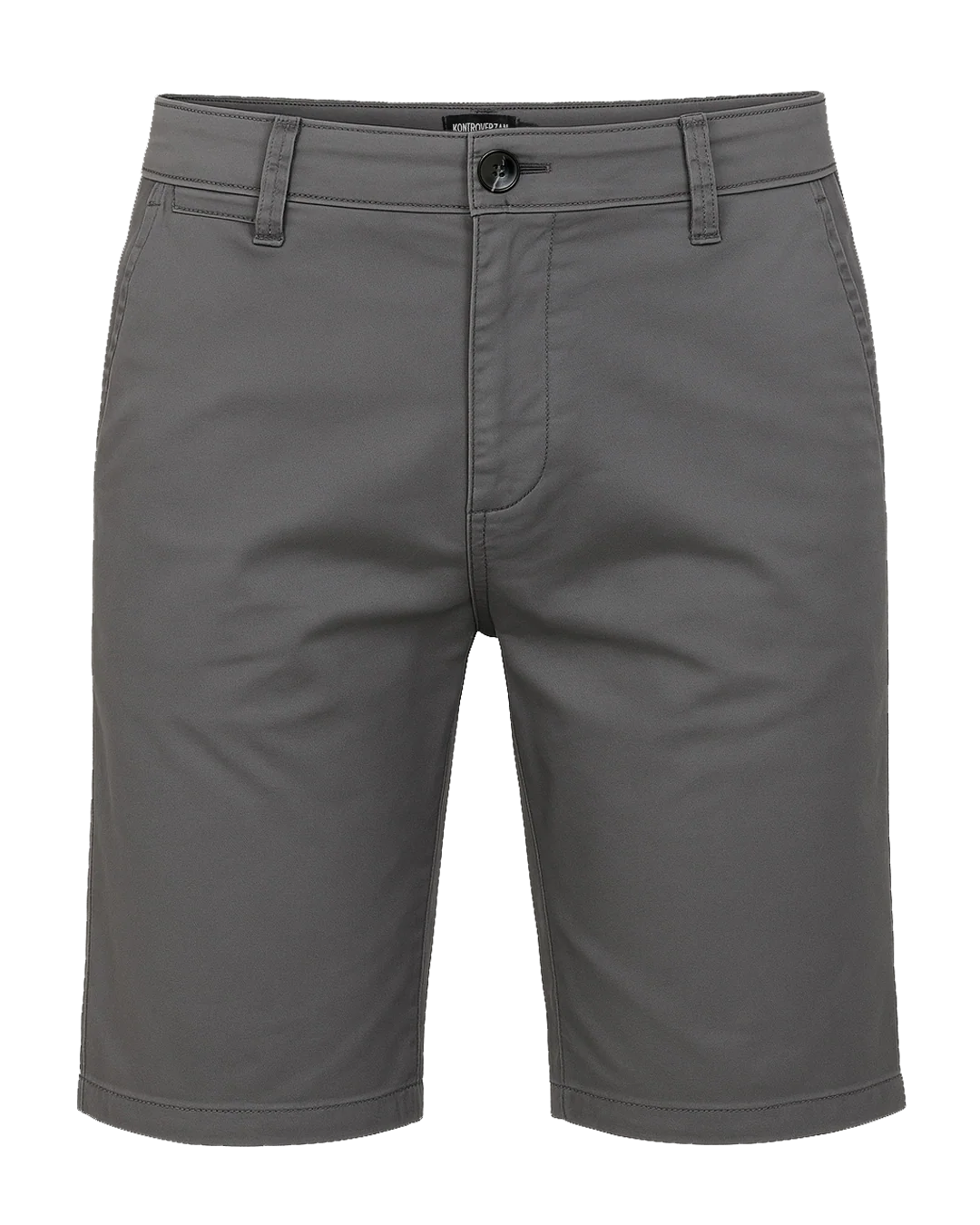 CHINO BERMUDE - BUSINESS GREY - SLIM FIT