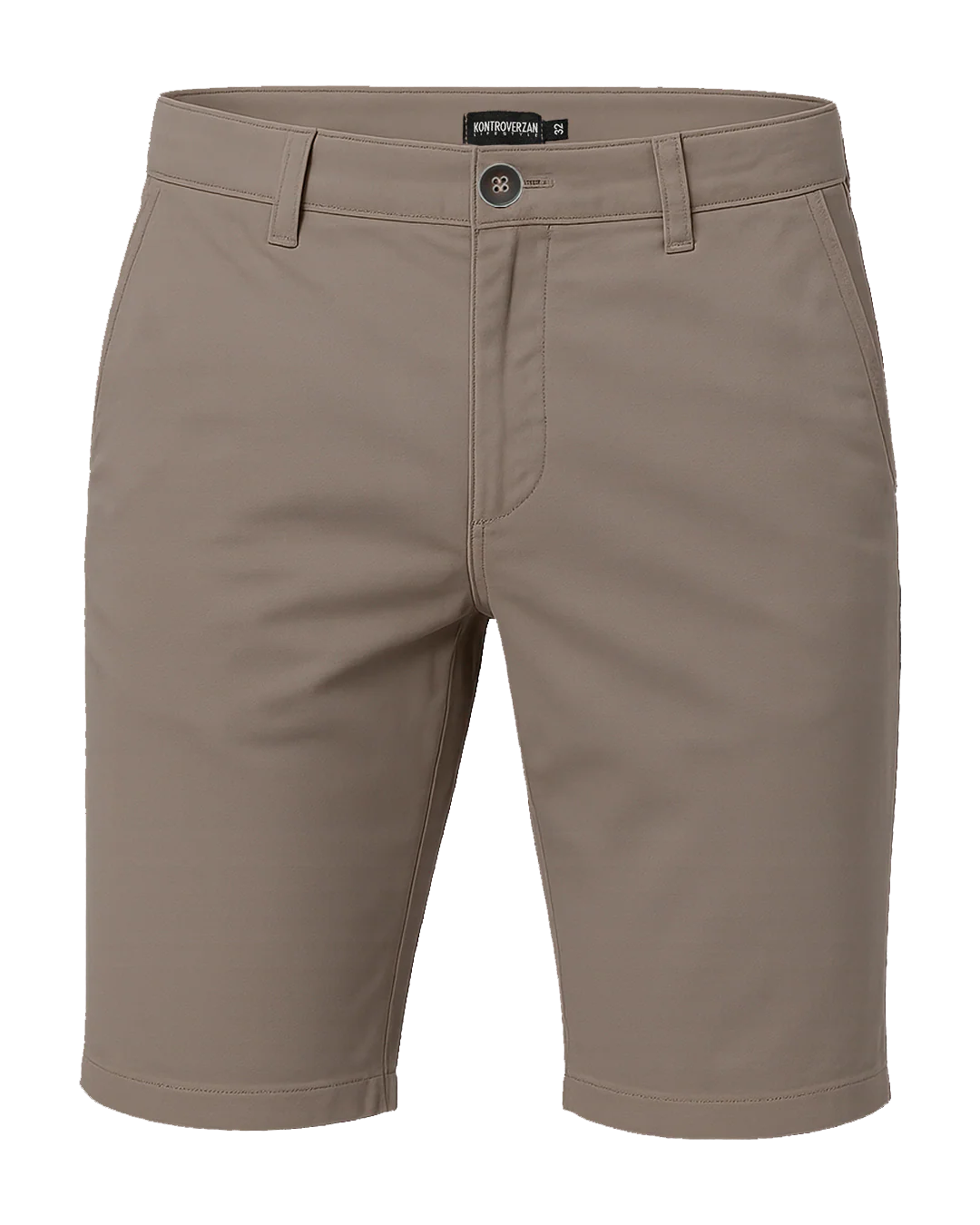 CHINO BERMUDE - ELEGANT COFFE - SLIM FIT