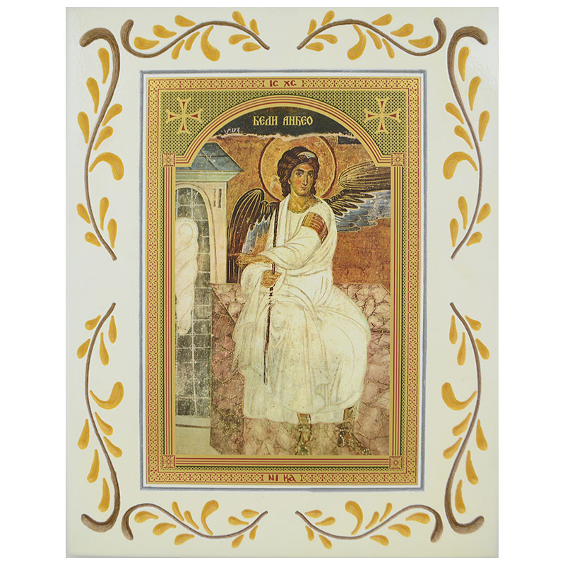 Beli Anđeo (42x33) cm