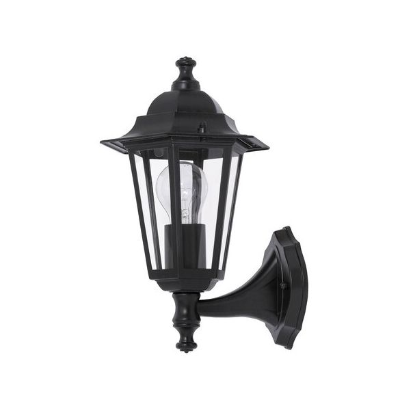 Rabalux Spoljna zidna rasveta Velence E27 1x MAX 60W crna (8204)