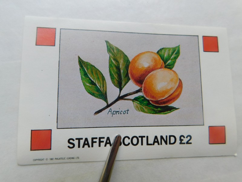 ** STAFFA SCOTLAND 1982 BLOK **