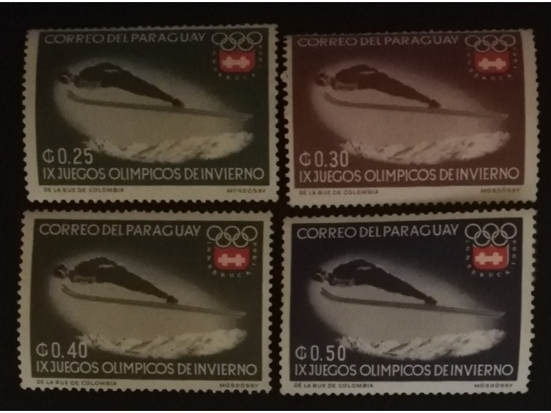 Paragvaj 1963 MNH
