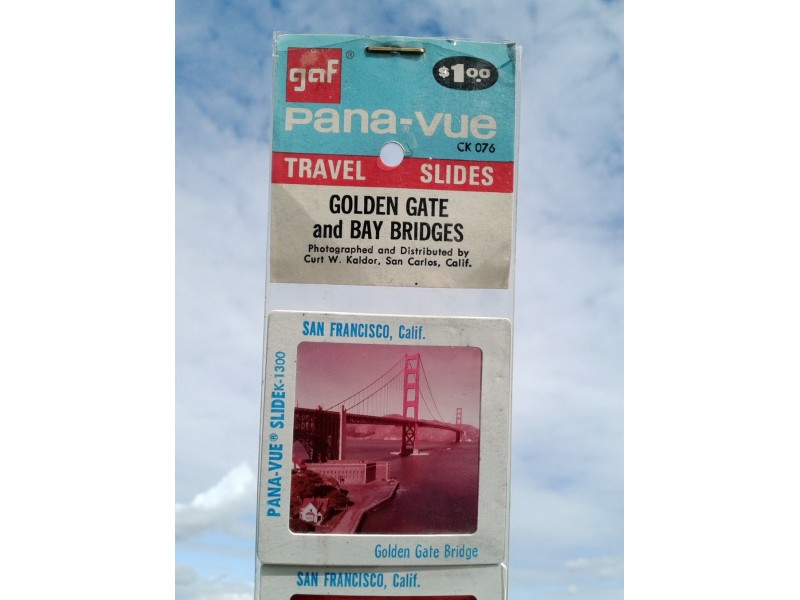 SAN FRANCISKO GOLDEN GATE Dijapozitivi slajdovi 35mm