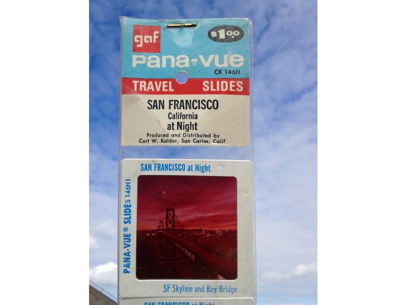 SAN FRANCISKO NOĆU Dijapozitivi slajdovi 35mm
