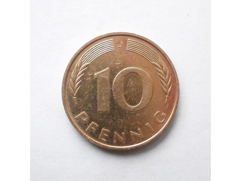 Nemačka 10 feninga 1982 J