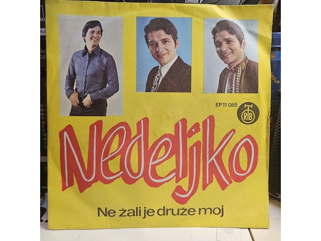 Nedeljko* ‎– Ne Žali Je Druže Moj,SINGL