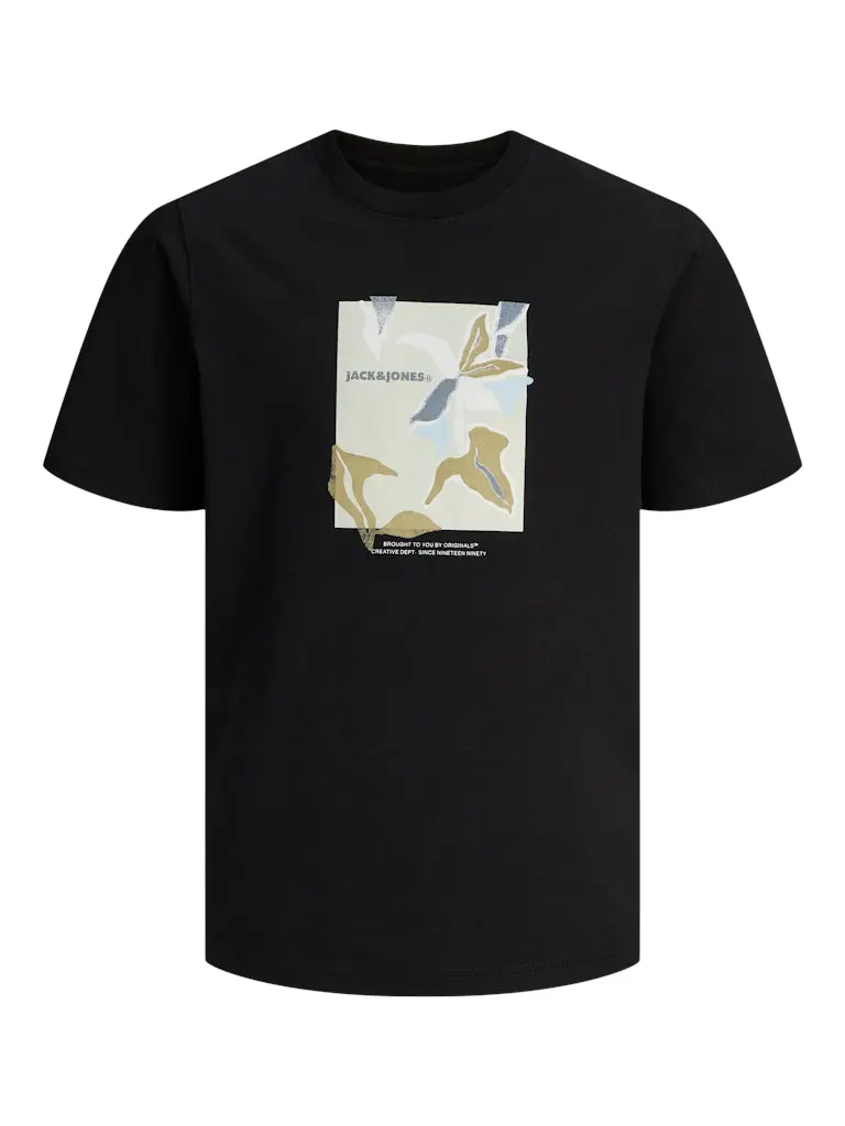 JACK & JONES JUNIOR Majica za dečake 12278326, Crna