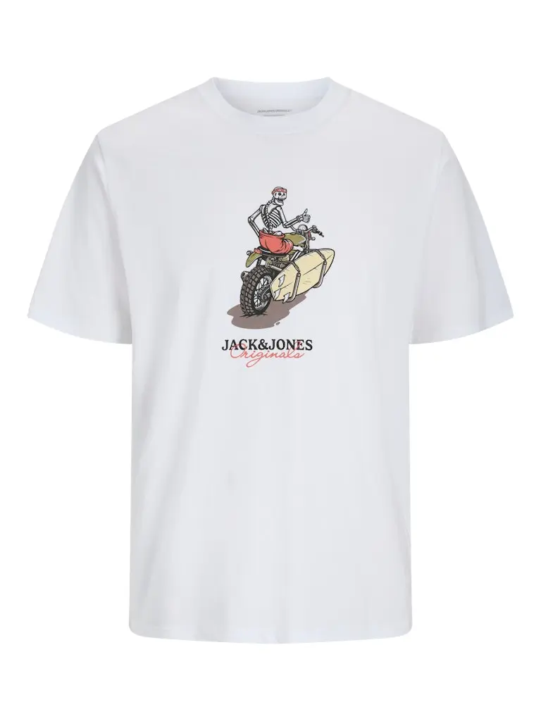 JACK & JONES Muška majica 12276247, Bela