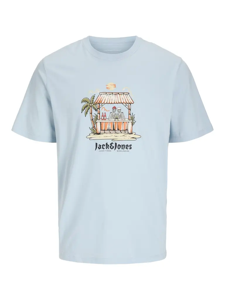 JACK & JONES Muška majica 12276247, Svetloplava