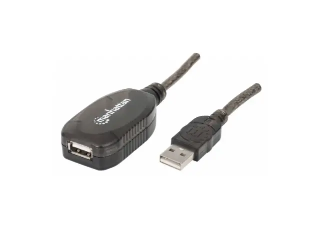 MANHATTAN Kabl 150958 USB-A M/F 2.0/480Mbps/produžni aktivni/20m