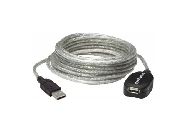 MANHATTAN Kabl 519779 USB-A M/F 2.0/480Mbps/produžni aktivni/5m