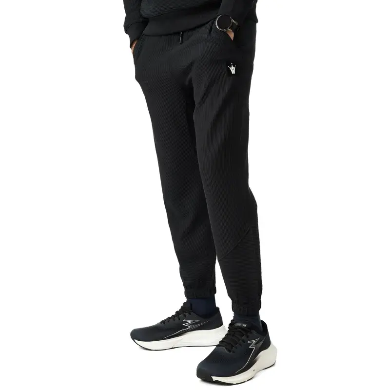 361 Degrees Muški donji deo trenerke Knit Pants, Crni