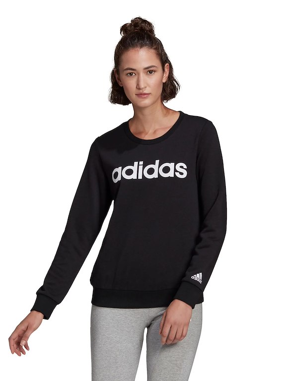 ADIDAS Ženska majica dugih rukava Essentials Logo crna