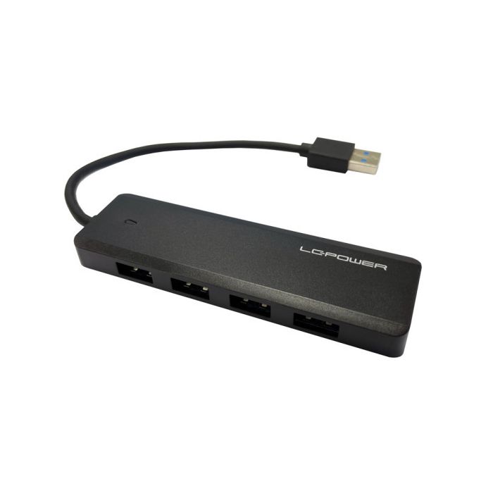 USB HUB LC Power LC-HUB-U3-4-V2 external USB3.2 Gen 1x1 HUB,4xUSB-A, 1xUSB-C,