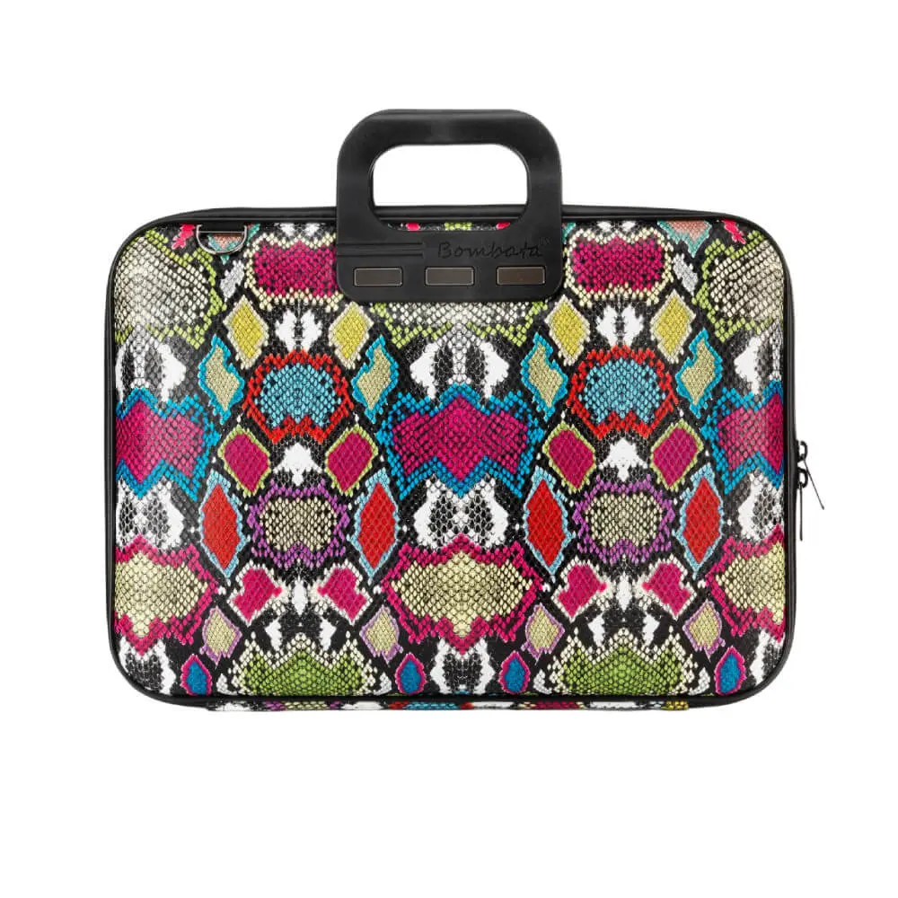 BOMBATA Torba za laptop Snake, Šarena