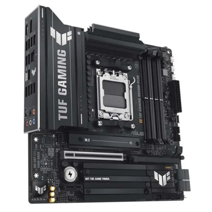 Asus Matična ploča, TUF GAMING B850M-PLUS WIFI, AMD Ryzen 7000/8000/9000 Series, BIOS FlashBack, AMD B850, Micro-ATX
