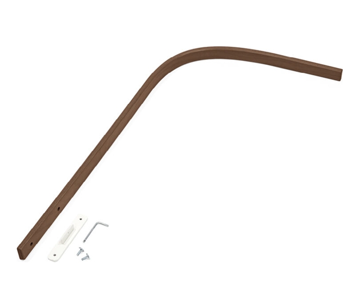 STOKKE® SLEEPI V3™ DRAPE ROD - NOSAC BALDAHINA WARM BROWN