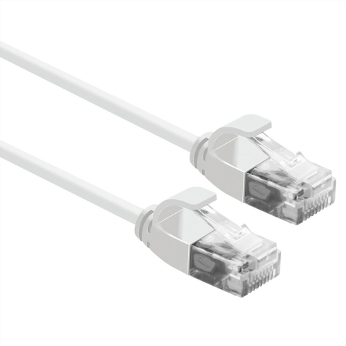 ROLINE UTP Bakar PatchCord SLIM Cat6A LSOH white 3.0m