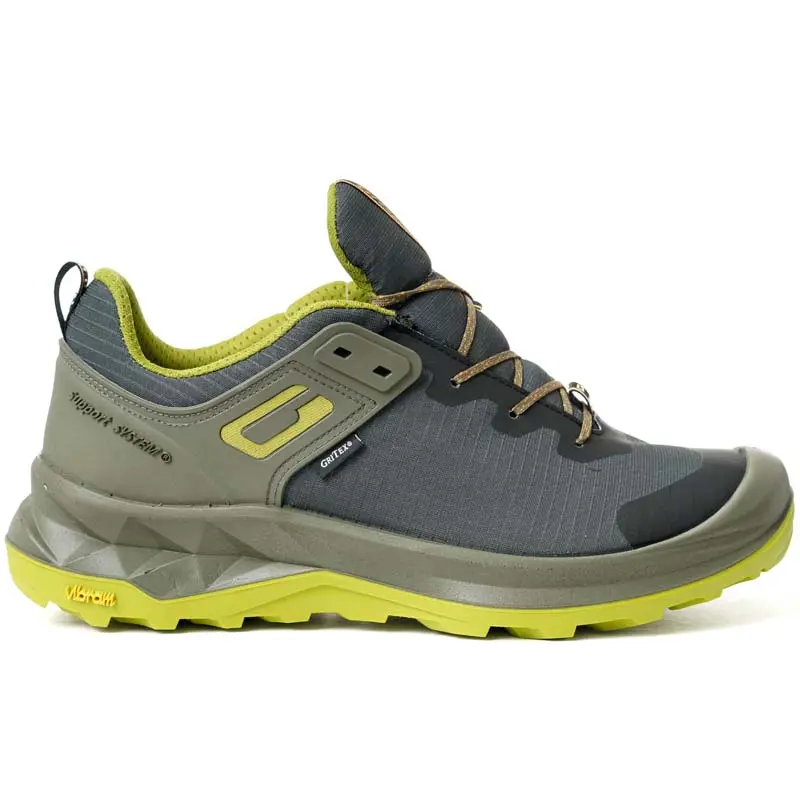 Gri Sport Muške patike BEDROCK LOW, Zelene