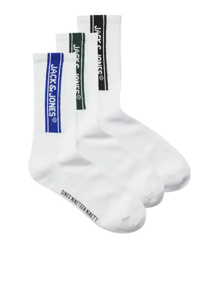JACK & JONES Set muških čarapa 12268658, 3 para