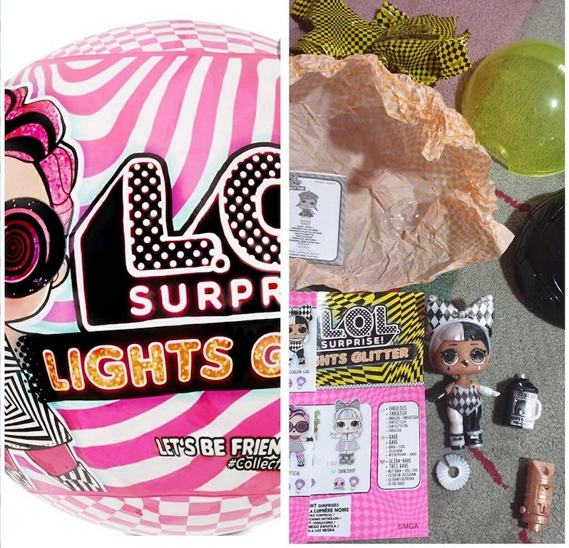 Lol suprise original lutka lights glitter