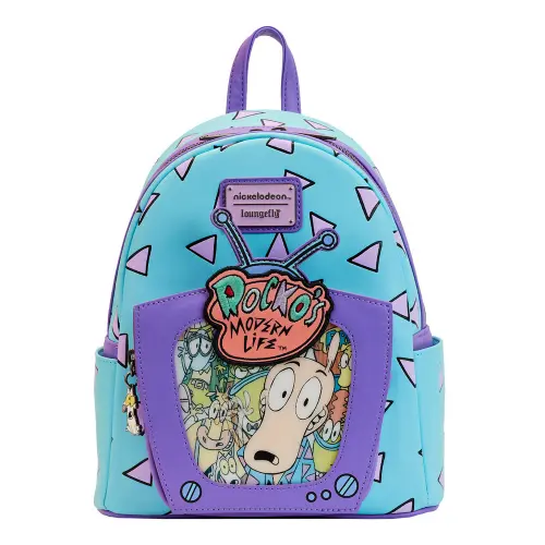Ranac za decu Rockos Modern Life Lenticular TV, Plavi