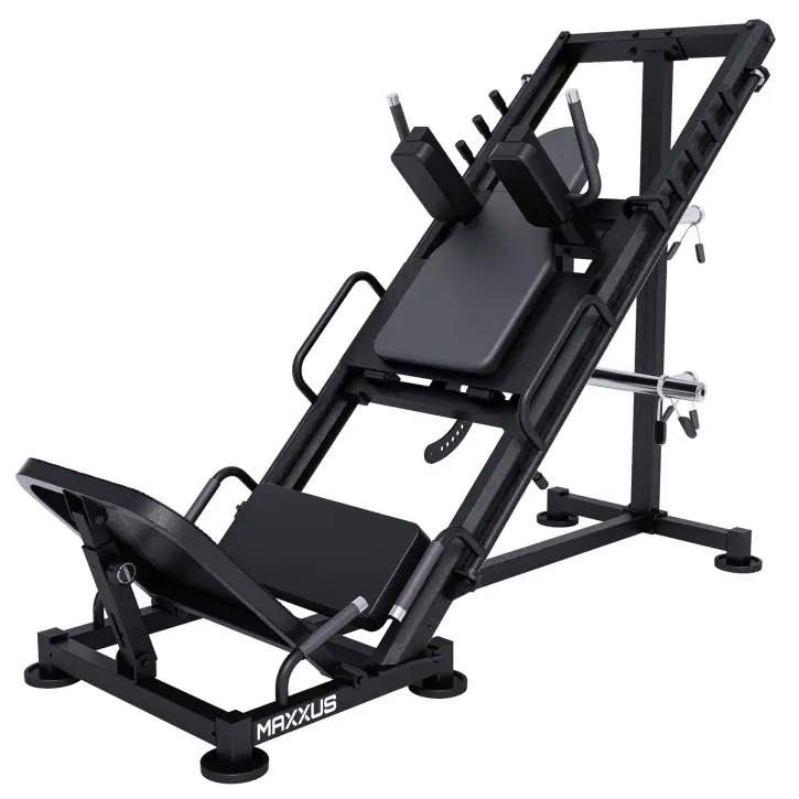 Gorilla Sports Sprava za noge 2 u 1, Crna
