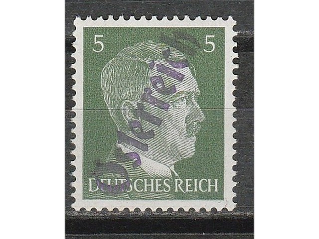 Sowjetische Besatzungszone-Österreich-Rosenberg1945-MNH