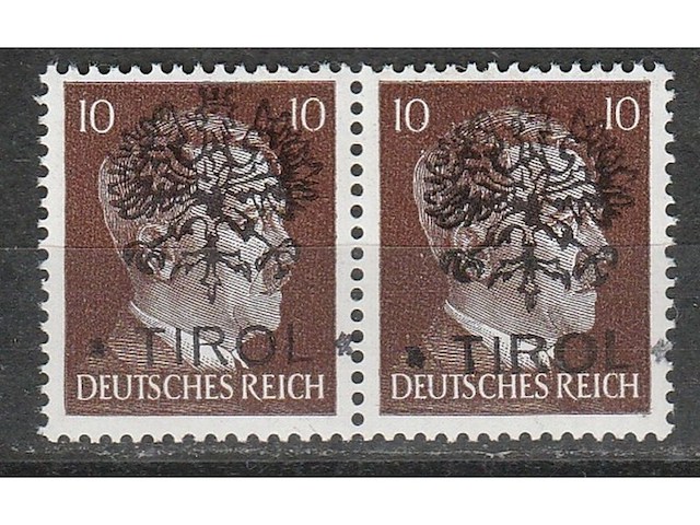 Sowjetische Besatzungszone-Österreich-Tirol-1945-MNH