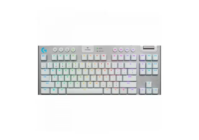LOGITECH Gaming tastatura G915 X LIGHTSPEED, TKL, USB, Bela