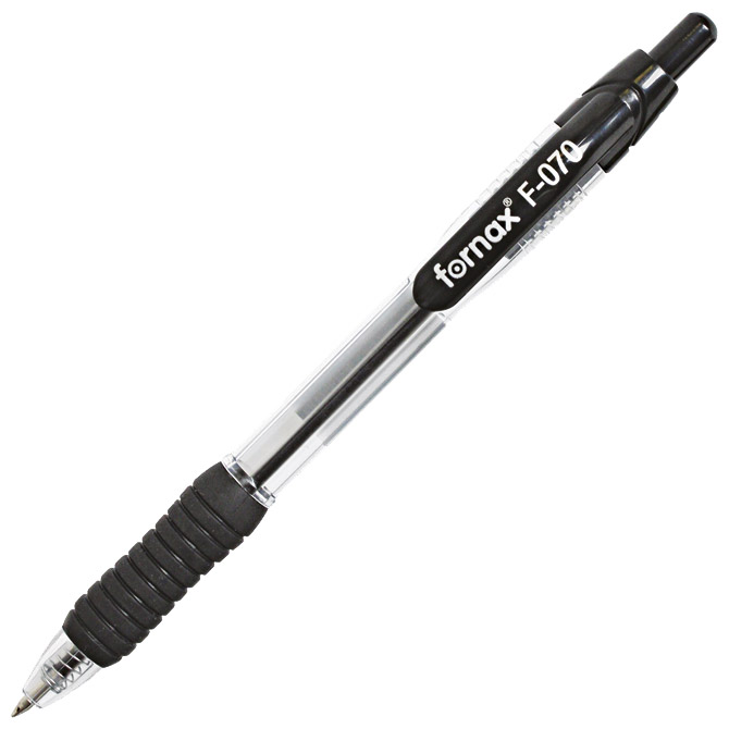 Olovka hemijska grip F-070 uložak crni Fornax 3156 crna