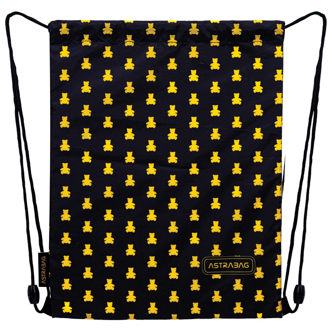Torba za fizičko AD1 Golden Teddy 24.Astrabag 507024047 crno-zlatna*PK*