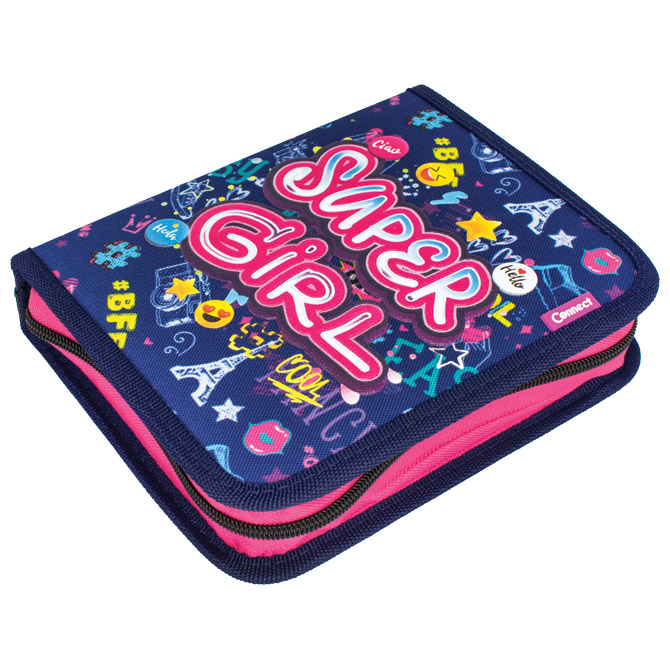 Pernica puna 1zip 2preklopa Super girl 1B 25.Connect 57431