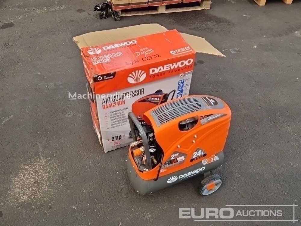 Prodaje se Daewoo DAAC24DN prenosivi kompresor na aukciji