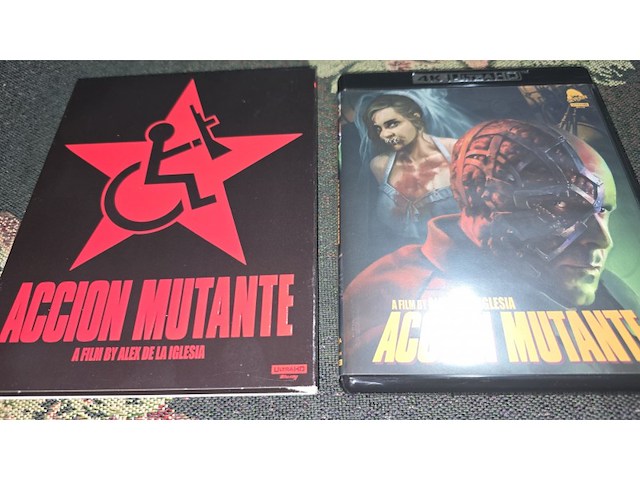 Accion mutante 4K ultra HD Blu-ray + Blu-ray