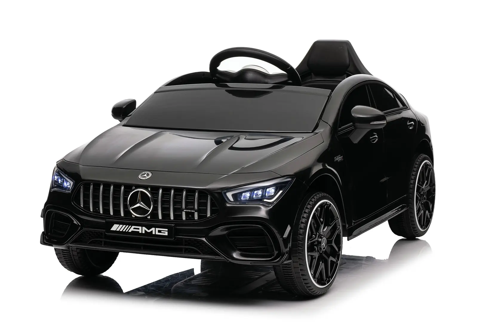 PREMIUM STIL Dečiji automobil na akumulator Mercedes CLA 45 AMG 4×4, Crni